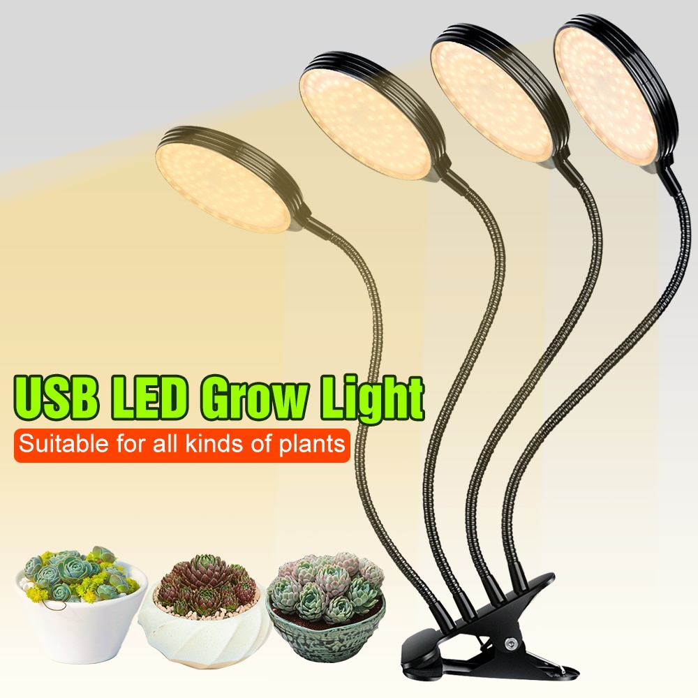 LED Phyto Lamp Full Spectrum Grow Growing Light USB Greenhouse ...