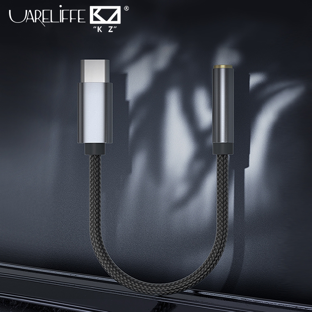 Uareliffe KZ AM01 Decoding Amplifier DAC Cable Type-C To 3.5mm Audio ...