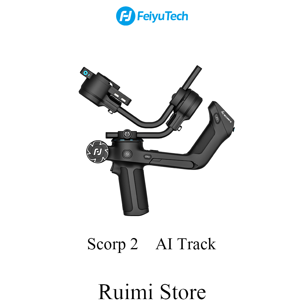FeiyuTech SCORP 2 Camera Gimbal Stabilizer Built-in AI Tracker Upgrade ...