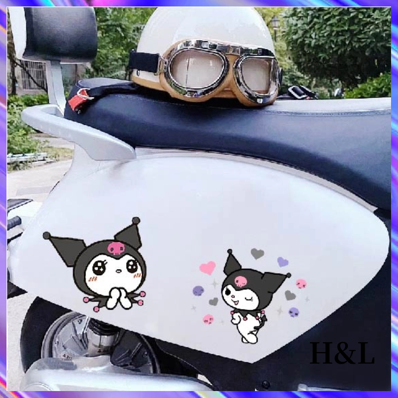 HLKuromi cartoon stickers for car decoration, cute Kuromi stickers for ...