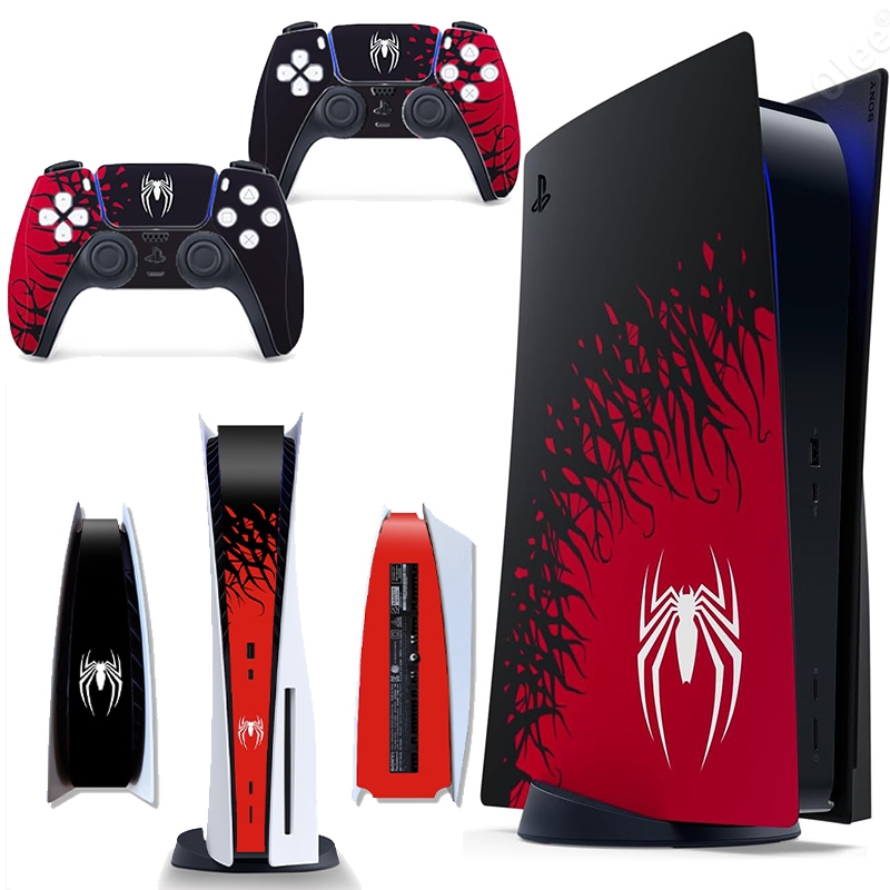 Spider Decal Sticker Skin Specific Cover for PS5 Disc Edition or ...