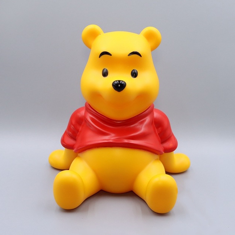 23cm Disney Cartoon Winnie the Pooh Money Boxes Small Piggy Bank Kids ...