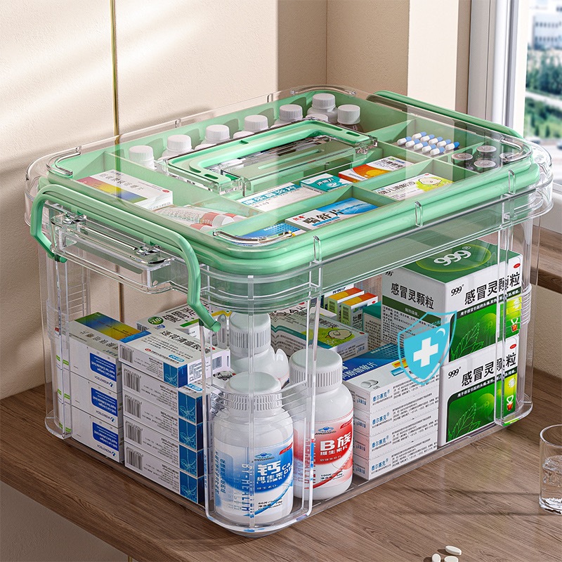 YOULITE Transparent Visible First Aid Box Multifunctional Household ...