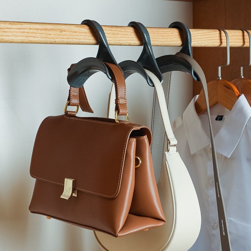Handbag Hanger Hooks Arch Bag Hangers Wardrobe Organizers Closet Rod ...
