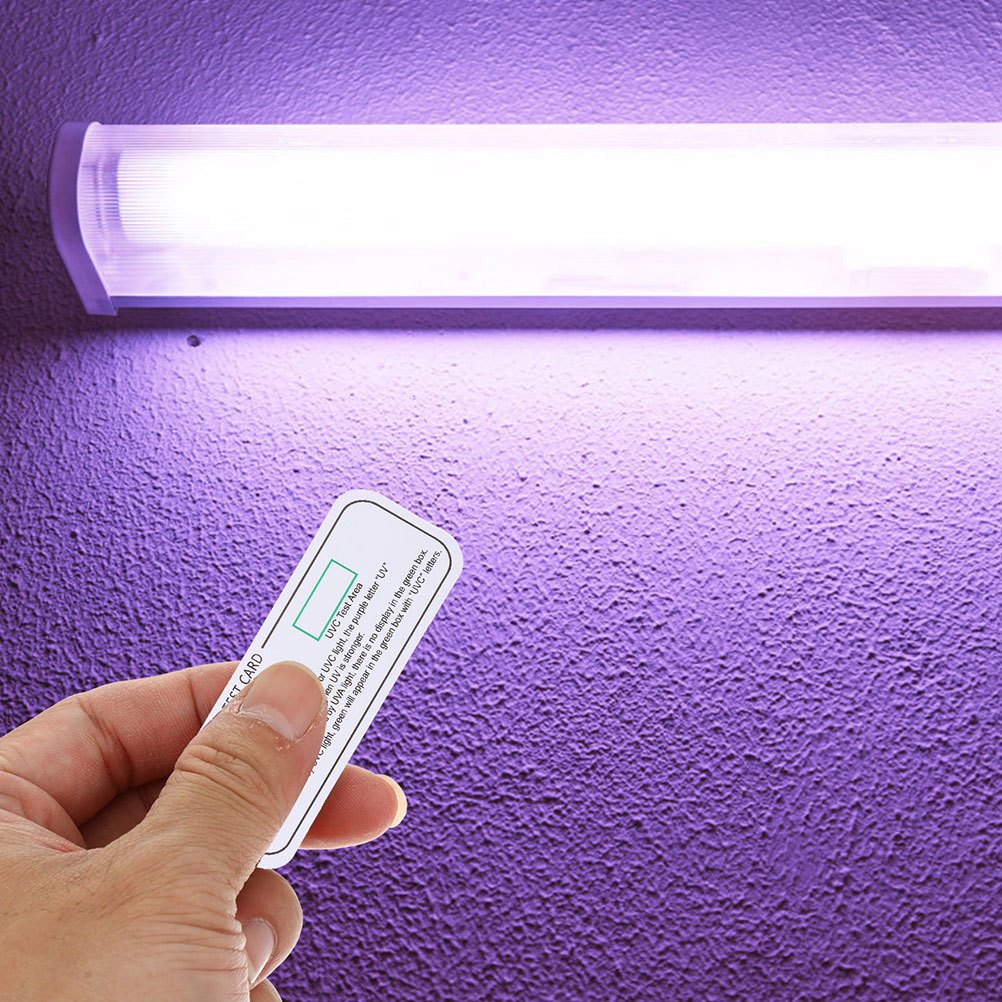 6 Pcs UV Test Card Uvc Detector Paper Light Indicator Cards Testing ...
