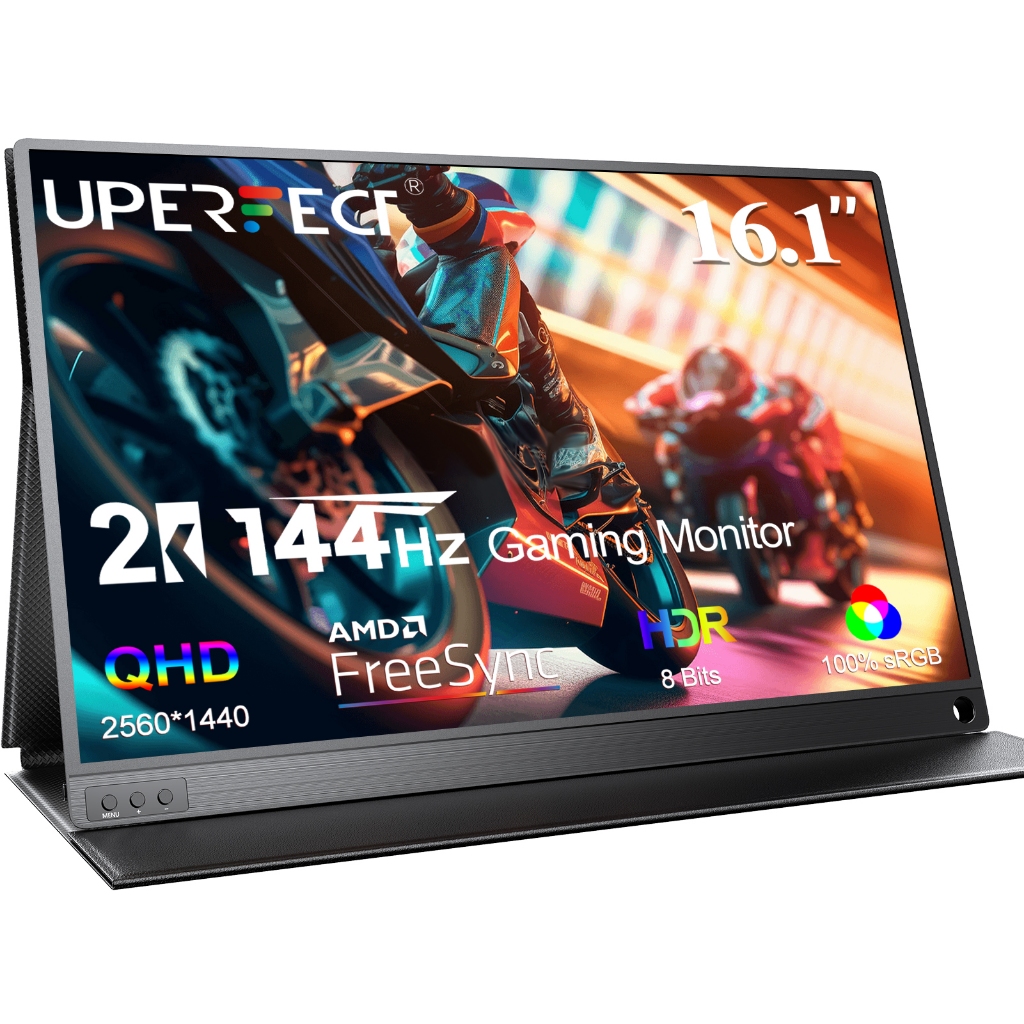 UPERFECT 16.1 Portable Monitors 2K 144Hz IPS Gaming displays QHD 2560* ...