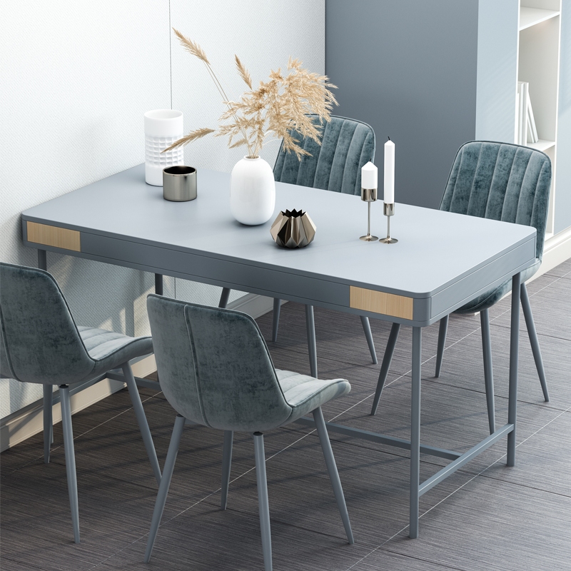 【Pre Order】Nordic restaurant dining table, small unit dining table ...