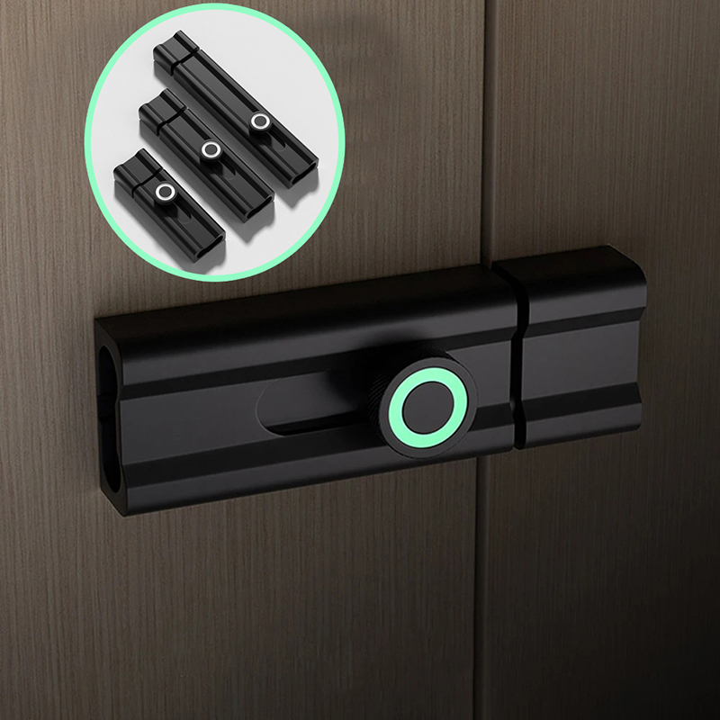 Door Bolt Punch-free Bolt Door Latch No Hole Punch Door Buckle Ecurity ...