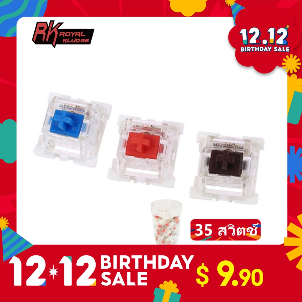 RK Switch Original Mechanical Keyboard Switches red brown blue fit for ...