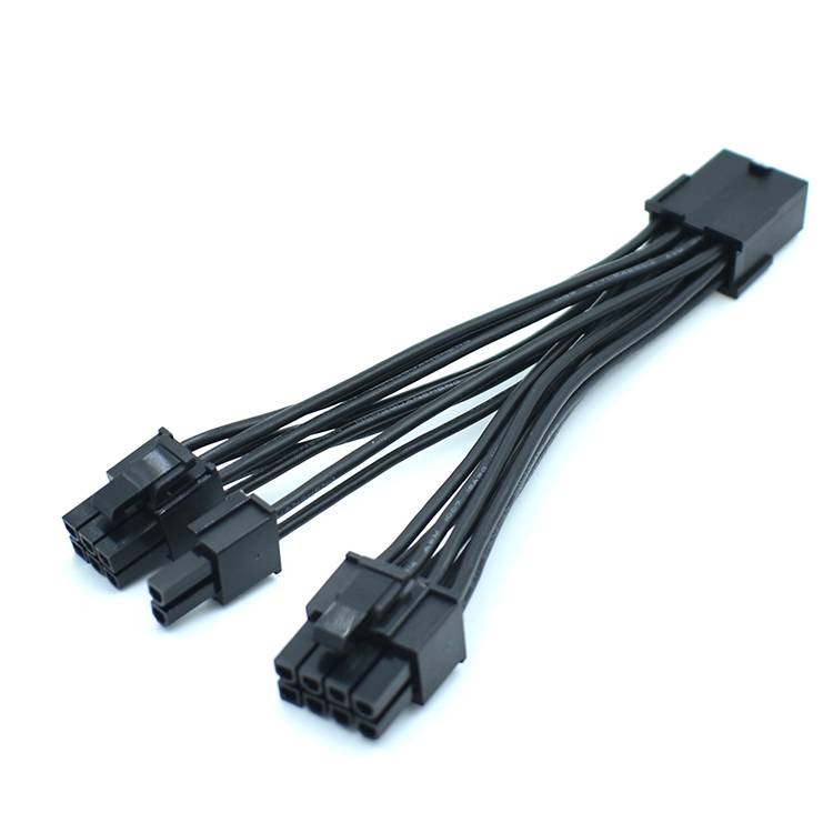 8 Pin to Dual 8 (6+2) Pin PCI Express Power Converter Cable for ...