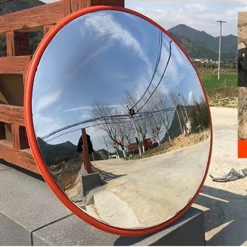 18" Convex Mirror Indoor 45cm Security Driveway Mirror with Adjustable ...