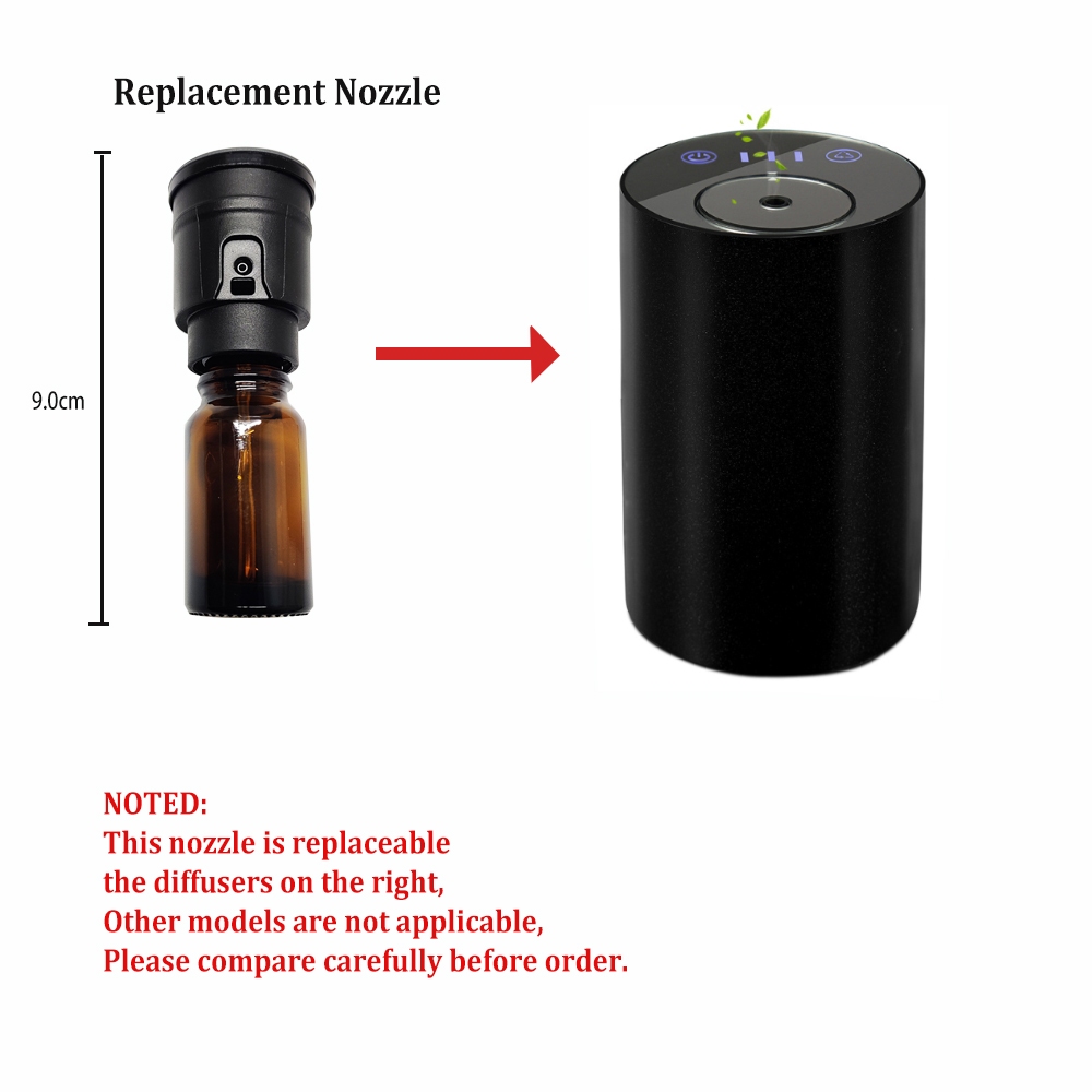 Aromatherapy Diffuser Nozzle +Essential Oil Bottle Nebulizier ...