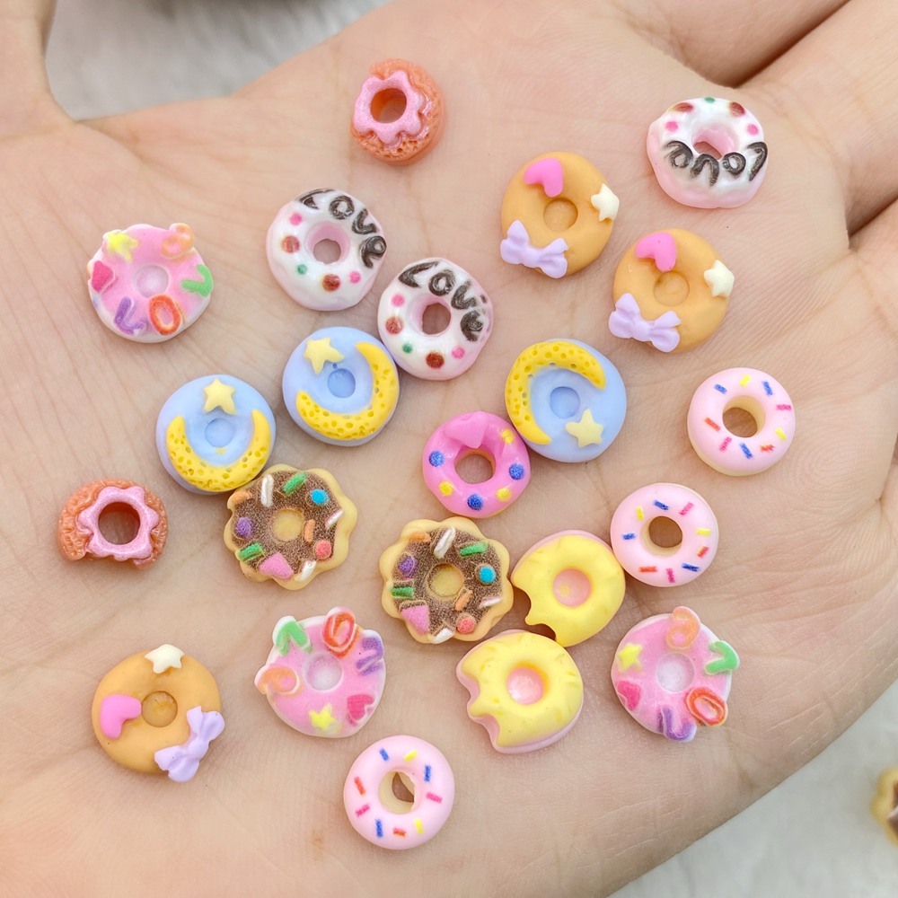 Best-selling Cute 3D Donuts, Small Sizes, Multiple Colors, Suitable for ...