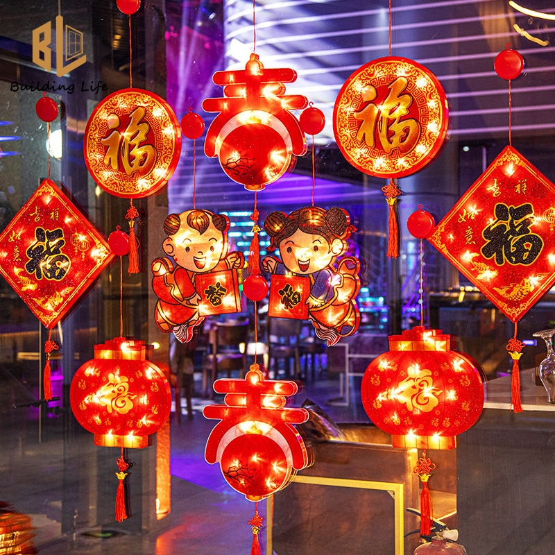 10 Styles LED Lights CNY 2026 Chinese New Year Spring Festival ...