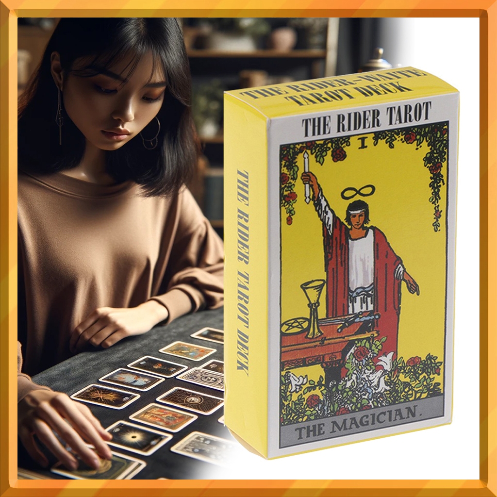Tarot Deck Cards Classic Tarot Cards Deck with Instructions Manual Tarot Cards with Guidebook ...