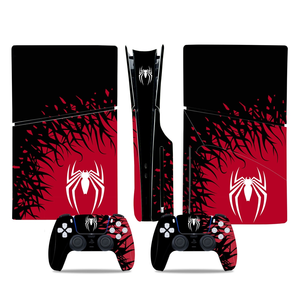 Limited Spiderman Stickers for Playstation PS5 Slim Disc Digital ...