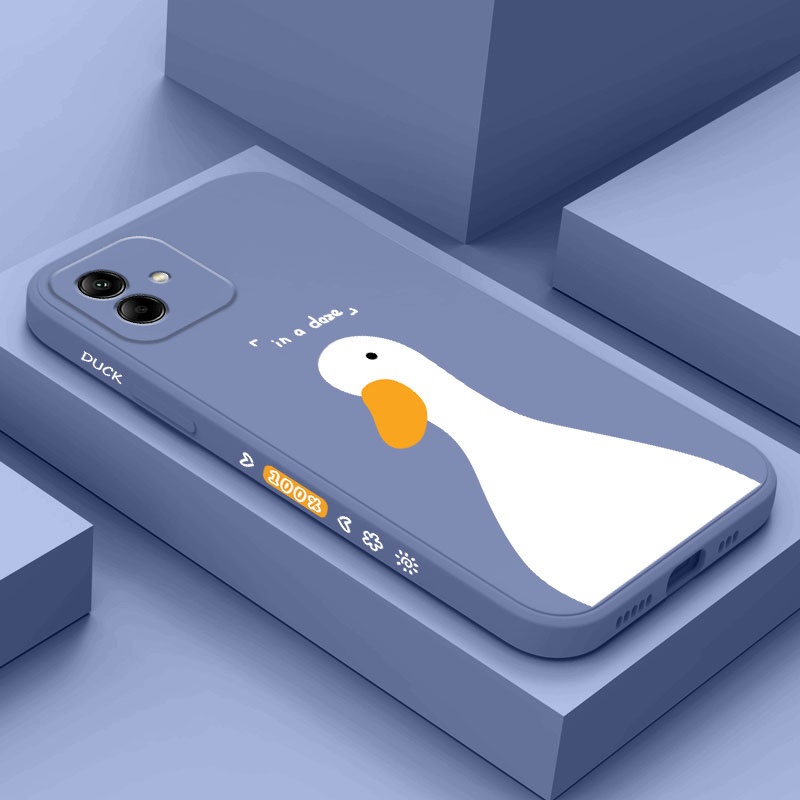Think Duck Phone Case For Samsung Galaxy A56 A36 A26 A16 A06 A15 A25 A35 A55 A05 A05S 4G 5G ...