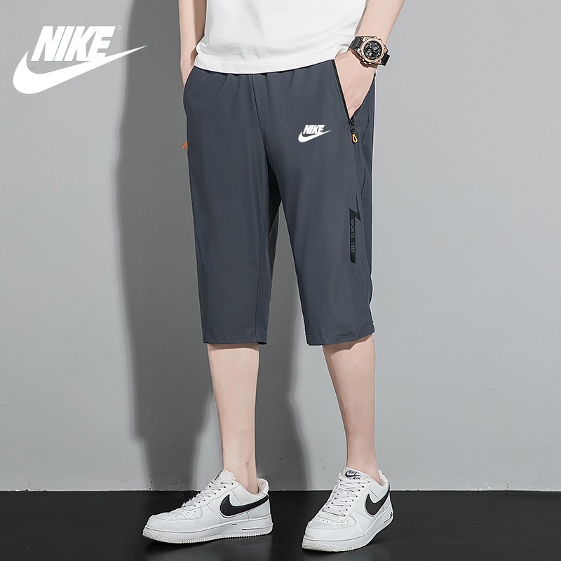 [Ready Stock] Large Size Men's Shorts Ice Silk Shorts Casual Pants Men ...