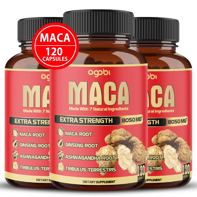 Maca Root Capsules 8050 mg - Supports Natural Health - Energy ...