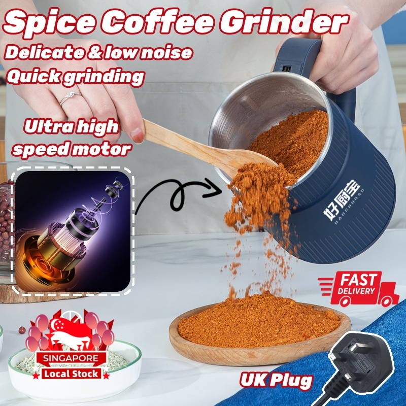 【SG STOCK】 Household Portable Spice Coffee Grinder Blender Grinding ...