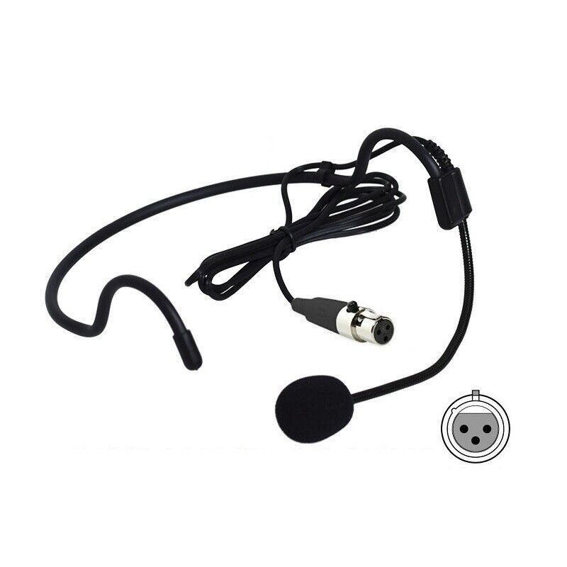 Headset Microphone for AKG PT40 Pro Wireless Bodypack Transmitter Mini ...