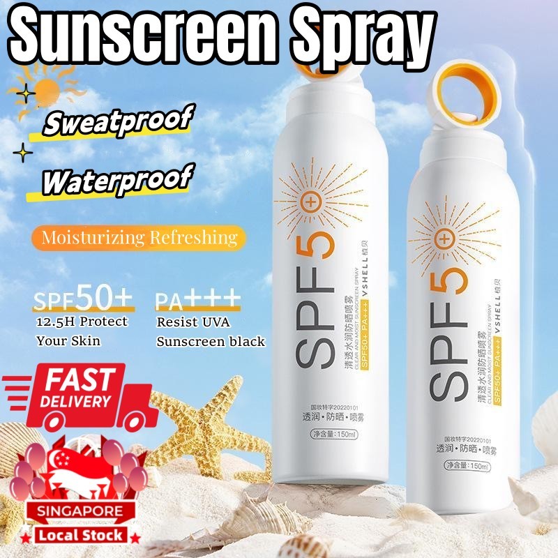 【2Pcs For 9.99$】Sun Protection SPF50 PA+++ spray High UV Protection ...