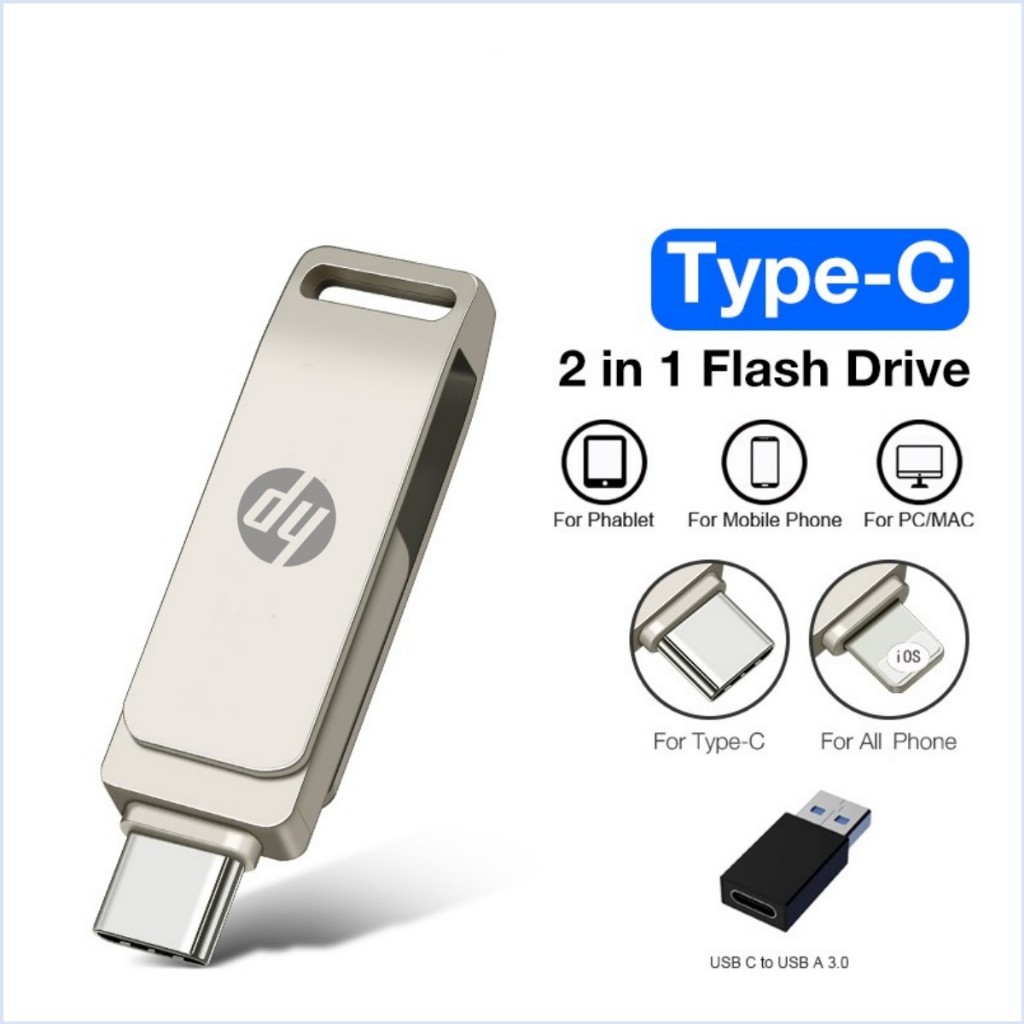 2TB 3 in 1 OTG Flash Drive Waterproof High speed Flashdrive for iphone ...