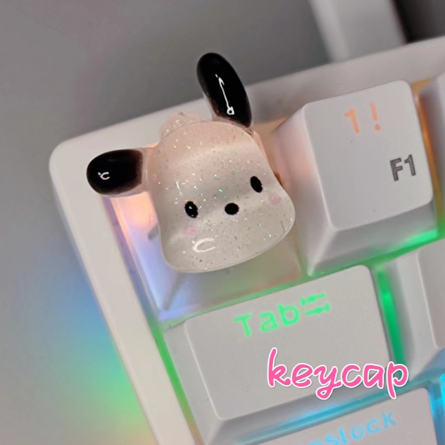 Keycap Translucent Pacha Dog Suitable for ESC Mechanical Keyboard ...