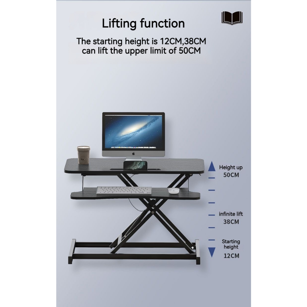 HS Ergonomic Standing Desk Converter Lifting Laptop table Computer ...