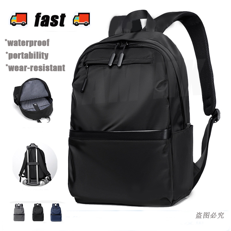 【In stock】Backpack Men Laptop Backpack Waterproof Travel Backpack ...
