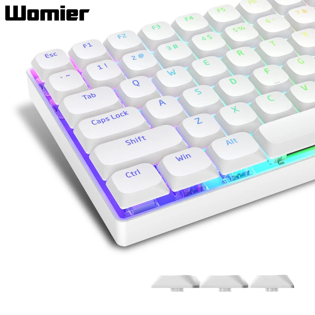 WOMIER Low Profile Keycaps 118 Keys - Custom Keycaps, ISA Horizon ...