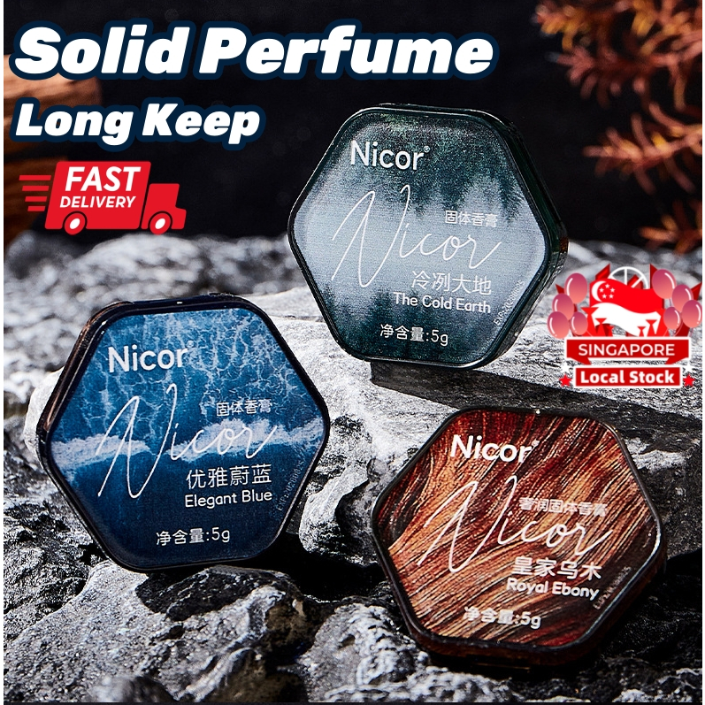 3Pcs For $9.99【SG STOCK】Solid Perfume Balm For Man lasting Light ...