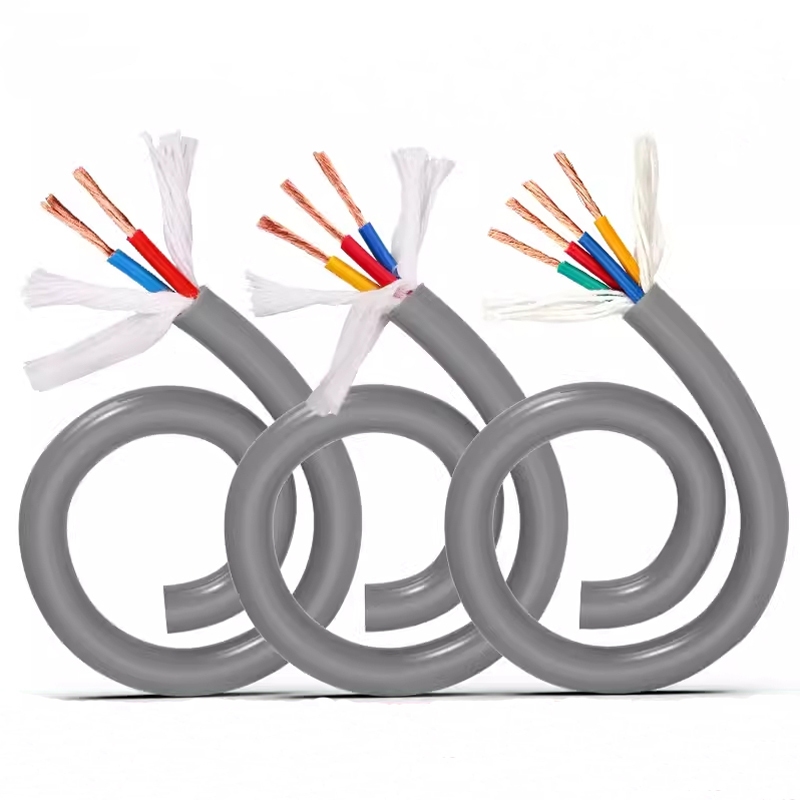 TRVV Cable 3 Cores 0.3/0.5/0.75/1/1.5/2.5mm² PVC Sheathed High Flexible Drag Chain Wire Signal ...