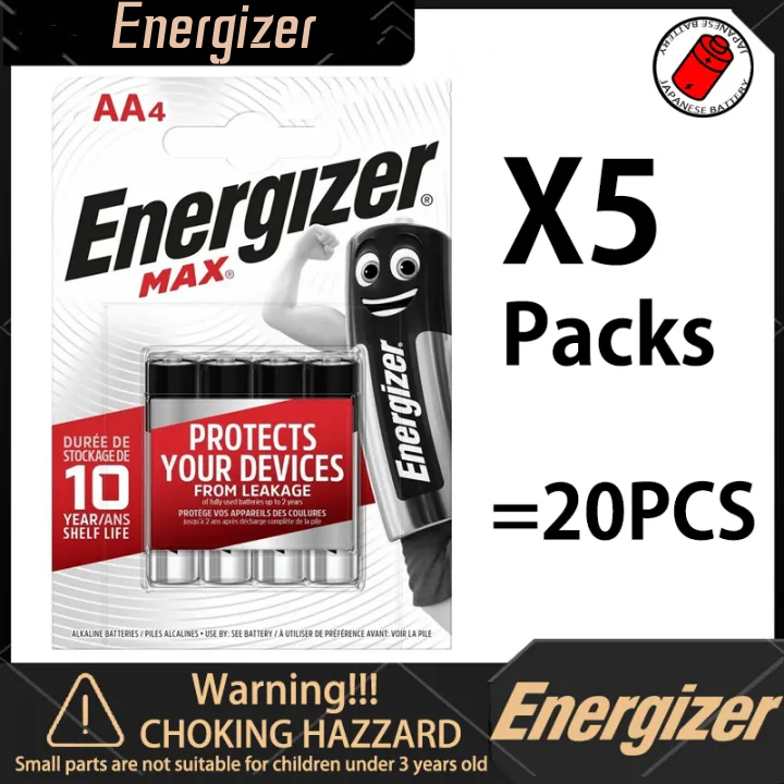 Energizer AA Batteries (12-20 pcs) Energizer MAX AA Alkaline Battery ...
