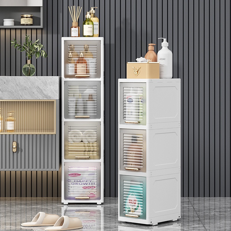 Multi Story Drawer Style Seam Storage Cabinet Living Room Toy Snack ...