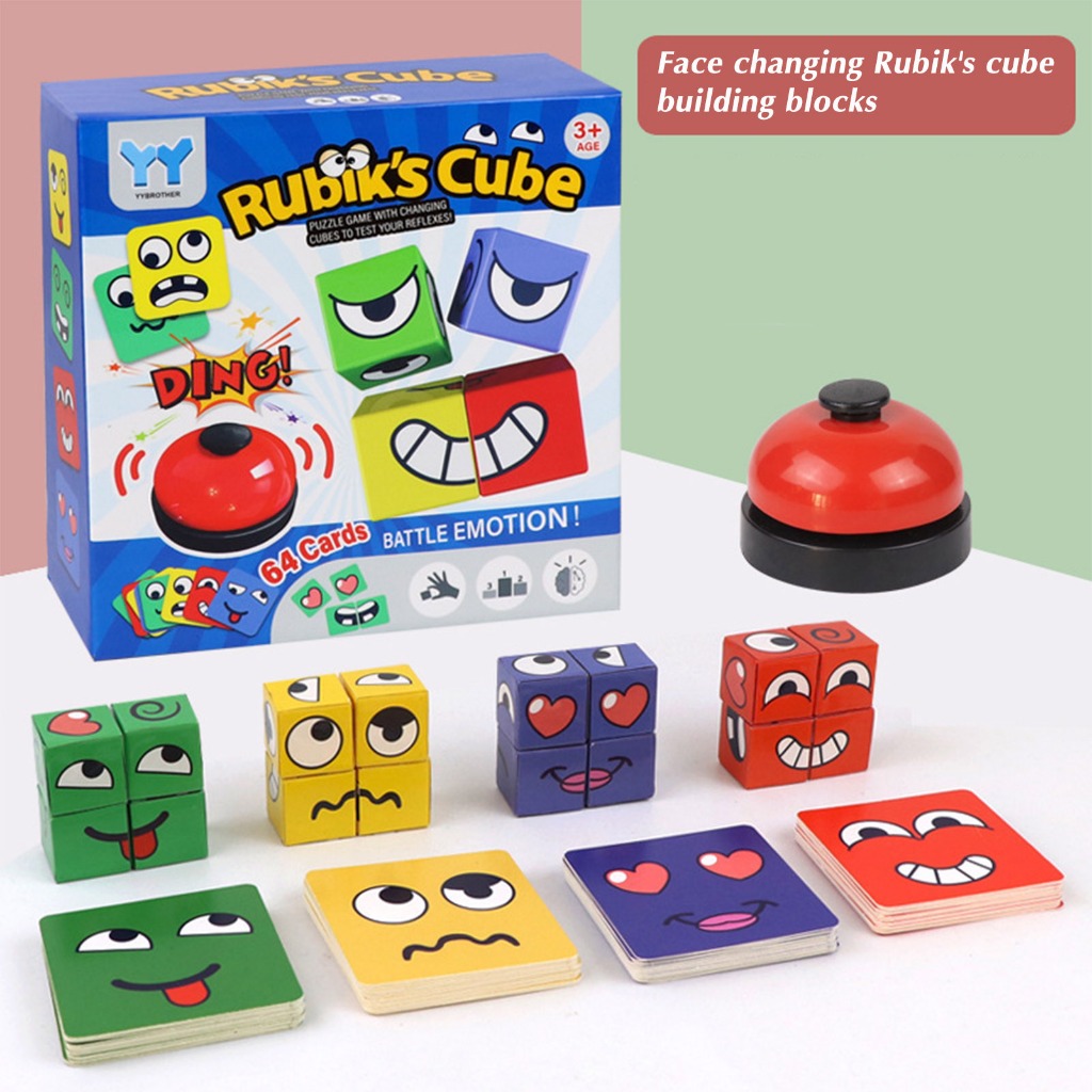 (Ready stock promotion) Face Changing Rubik's Cube Children's Early ...