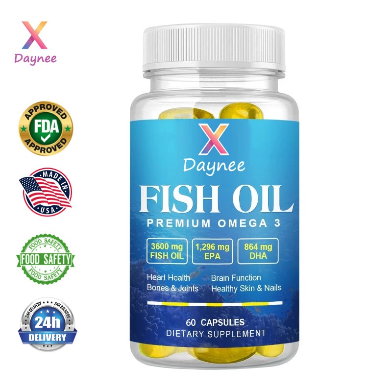 Daynee Deep Sea Fish Oil Capsules are rich in Dha and Epa Ve Omega 3 ...