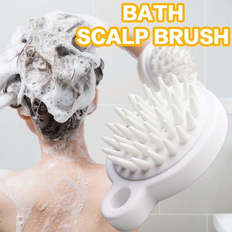 Japanese Silicone Scalp Massager Hair Scalp Massager Shampoo Hair ...