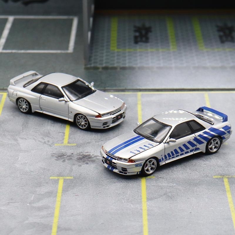 R32 Silver Latte Art Focal Horizon FH 1_64 Alloy Model! Skyline GT-R ...