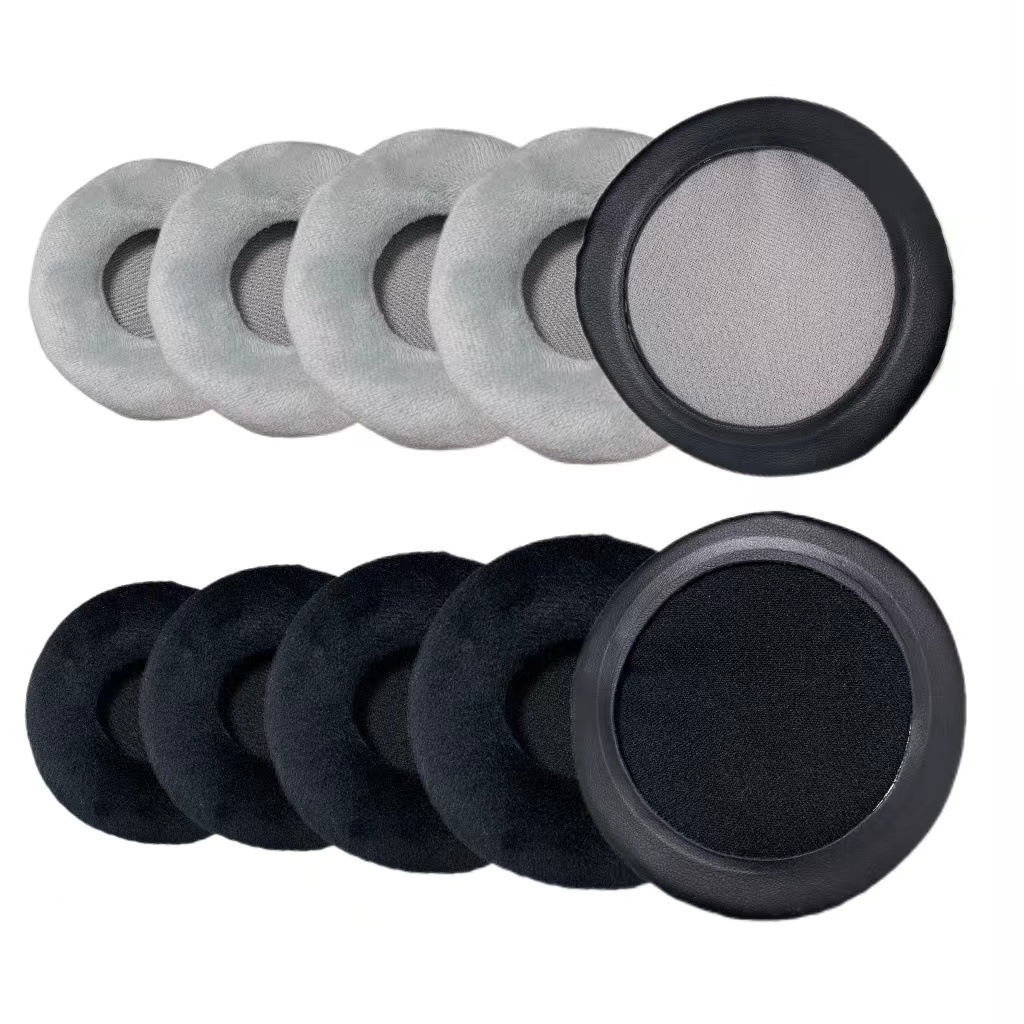Velvet Round Replacement Ear Pads Foam Cushions for 45MM 50MM 60MM 70MM ...