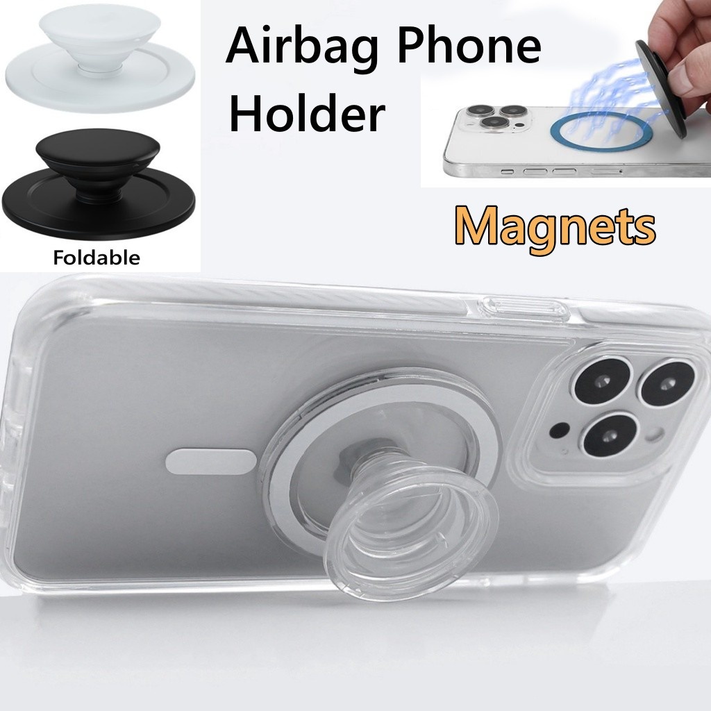 Foldable Magnetic Phone Grip Stand Popsocket Mgsafe Phone Holder ...