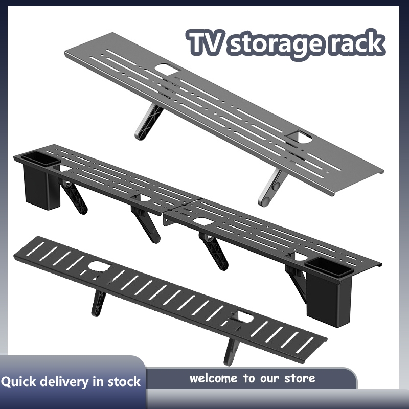 【SG READY STOCK】Hole-free Living Room TV Storage Rack Monitor Stand ...