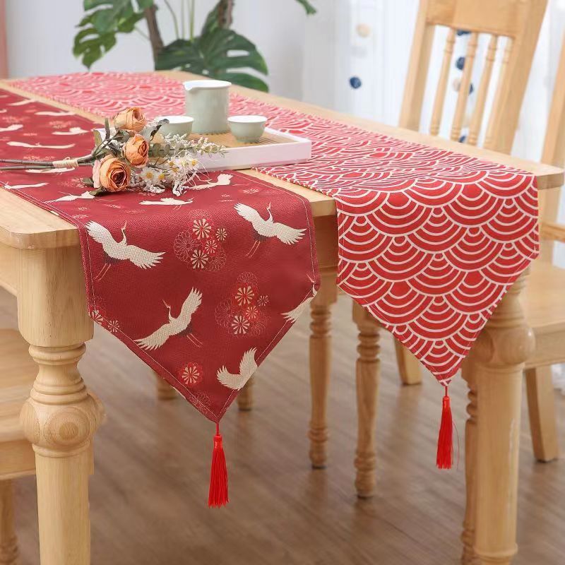 Chinese New Year Dragon Red Bottom Modern Home Kitchen Dining ...
