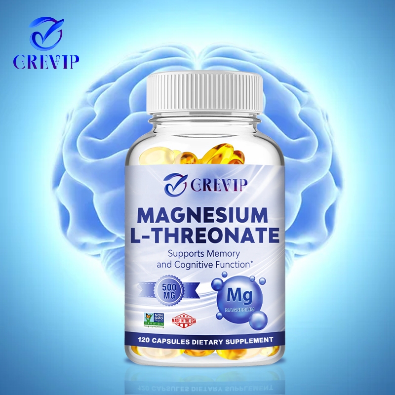 Magnesium L-Threonate Capsules - Enhance brain health and memory and ...