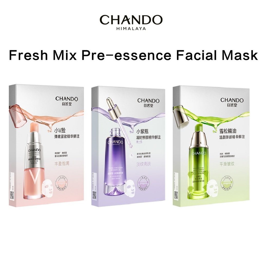 CHANDO Himalaya 自然堂 5th Generation Time Frozen Fresh Mix Pre -essence ...