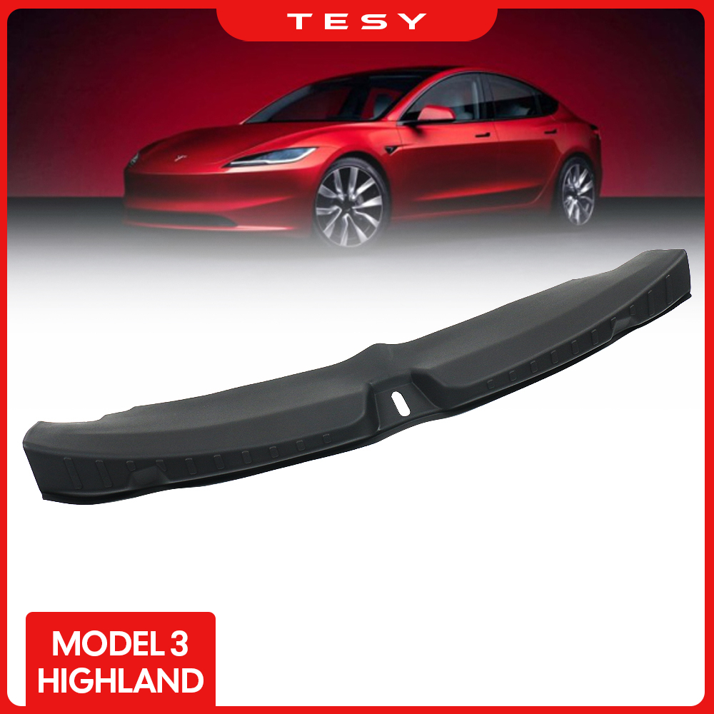 For Tesla New Model 3 Highland 2024 Trunk Threshold Strip TPE or Metal ...