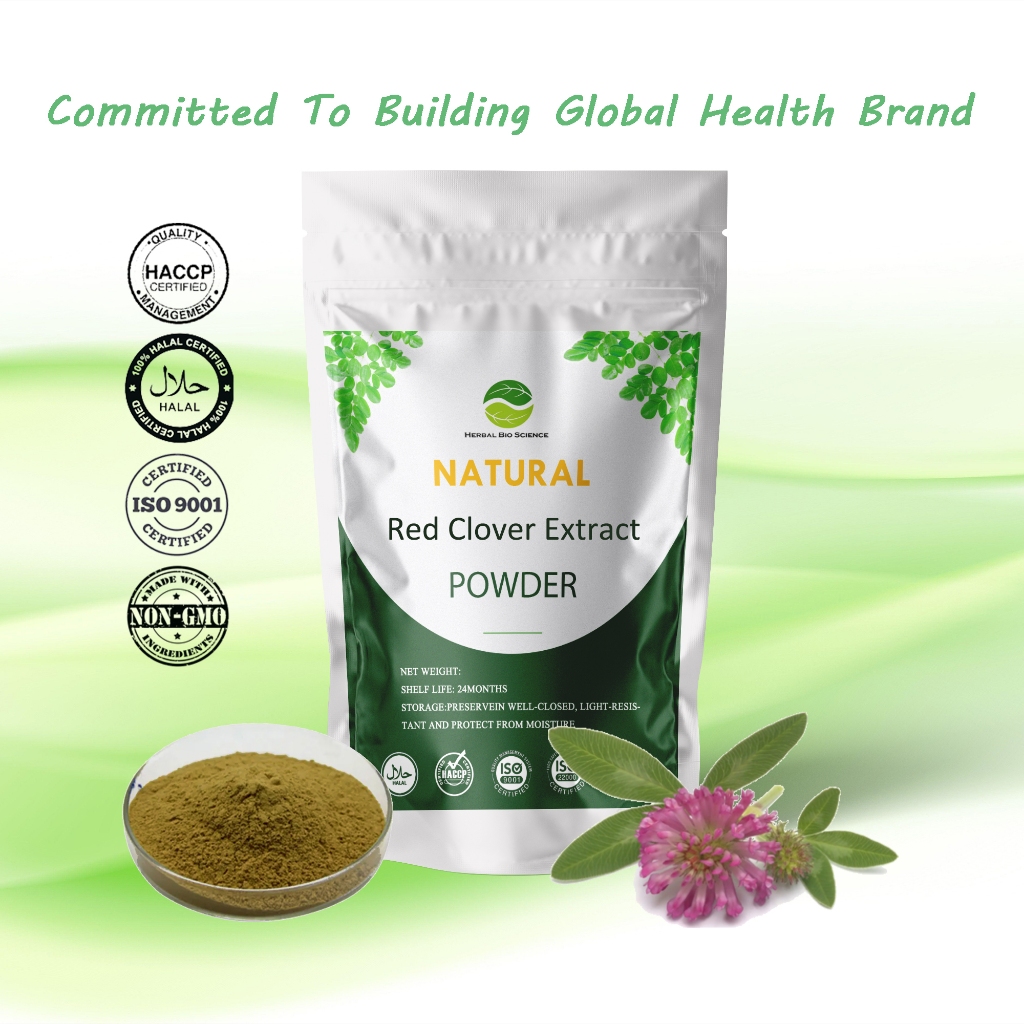 【Natural】Red Clover Extract Powder 红车轴提取粉/Promotes wound and ulcer ...
