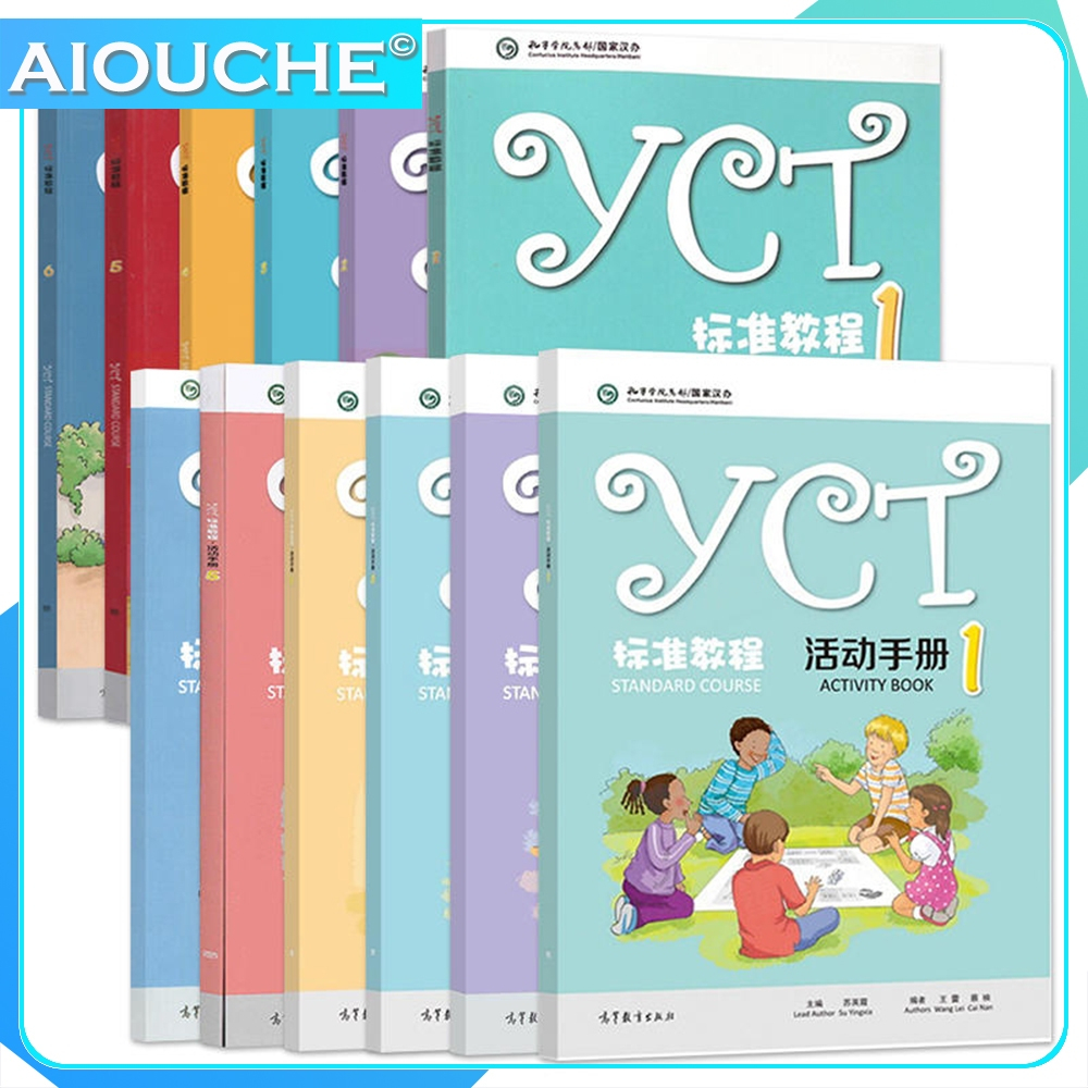 Children'S Book 12 Books/Set Yct Standard Course 1 2 3 4 5 6 Yct Activity Books 1 2 3 Book To ...