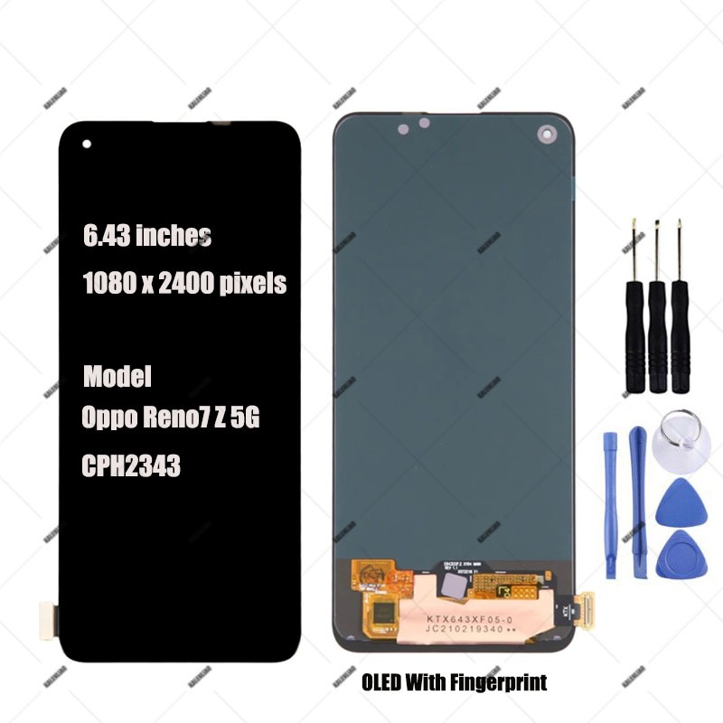 Oppo Reno7 Z 5G LCD Display Touch Screen Digitizer Assembly For Reno 7z ...