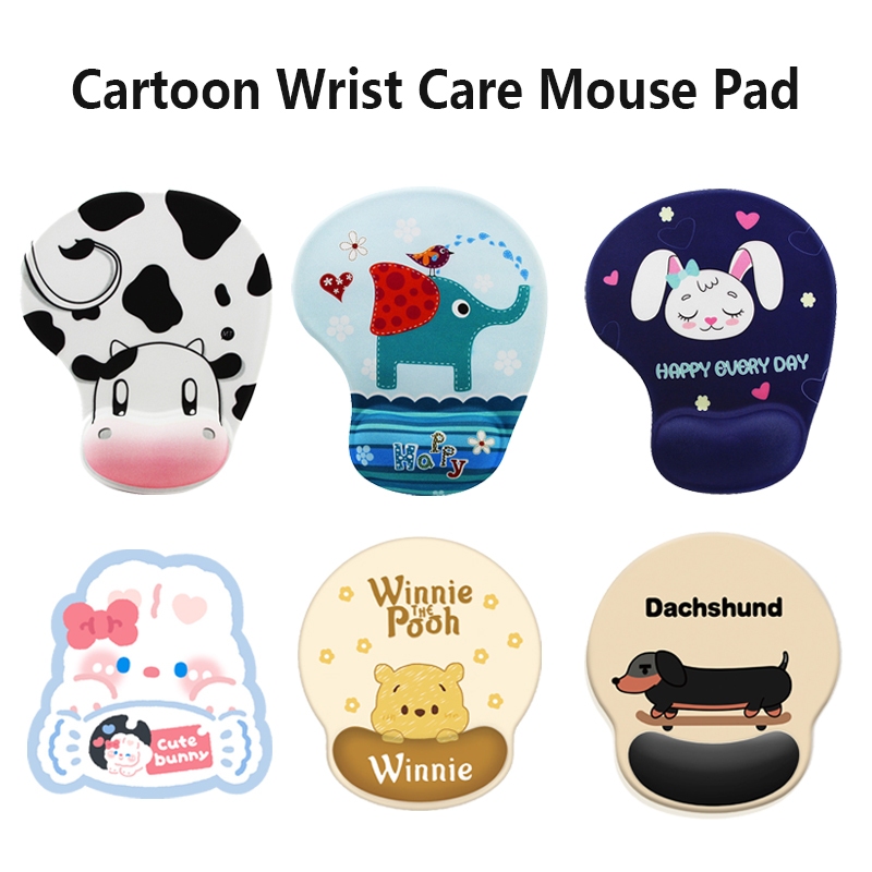 35 Style Cute Cartoon Anime Mouse Pad Comfort Wrist Rest Gaming Mice ...